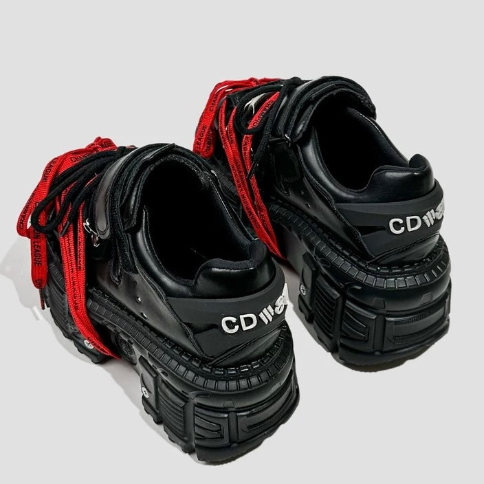 Custom Dark Metal Punk Shoes / v1114 – EU4RIA